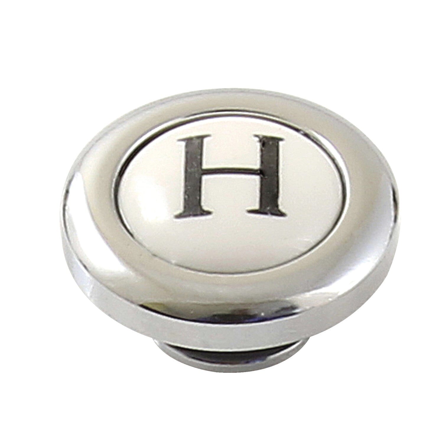Kingston Hot Handle Index Button | Polished Chrome | DesignerHardware.com
