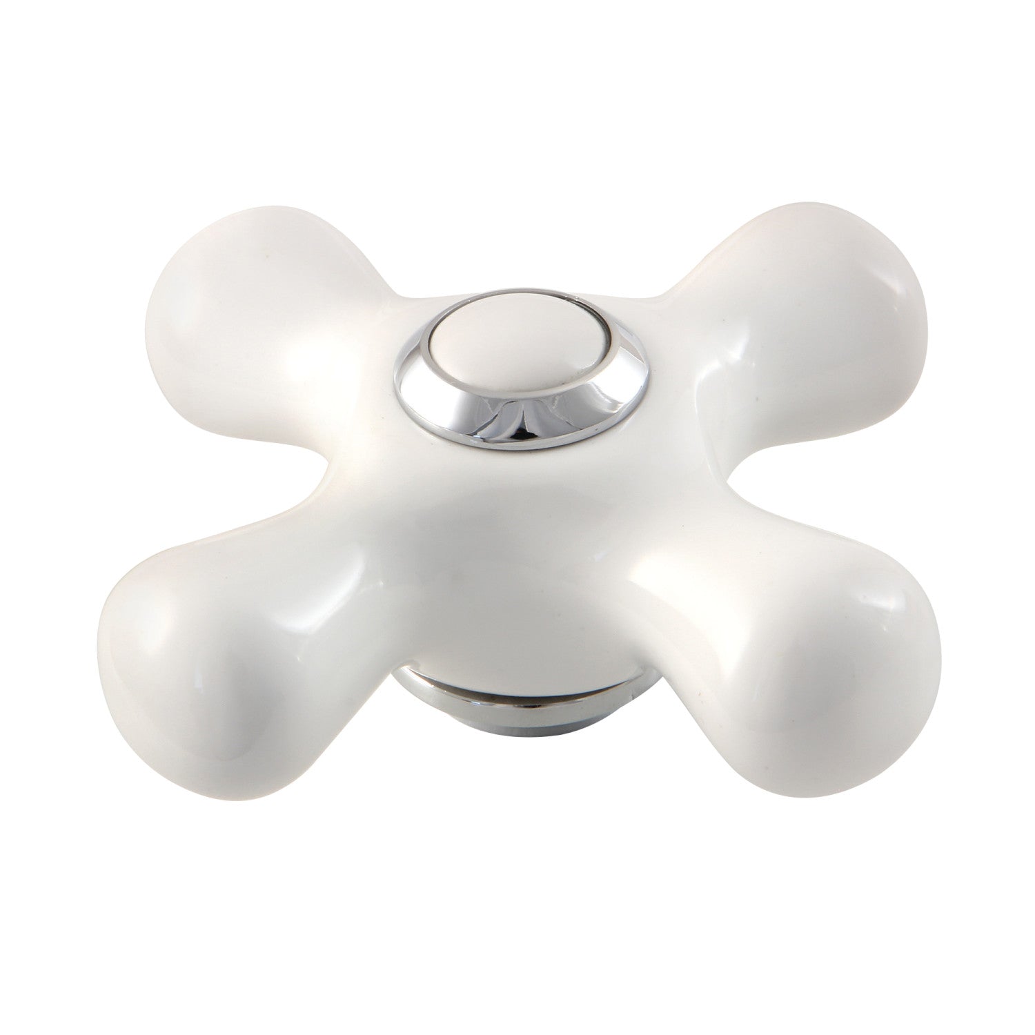 Porcelain Cross Handle, Diverter for Tub Filler | DesignerHardware.com